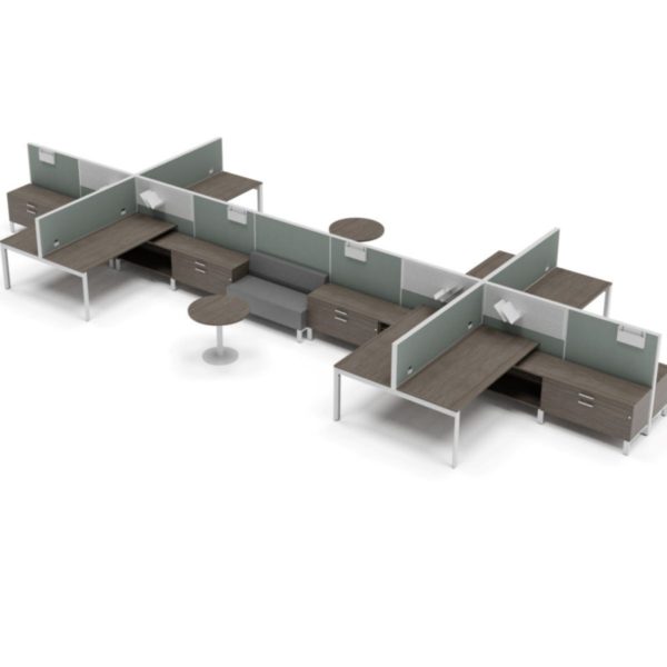 Boulevard - Workstations made in Canada - Impact Office Furniture Vancouver