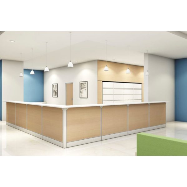 Panel Reception Desks Global Contract - Impact Office Furniture Vancouver